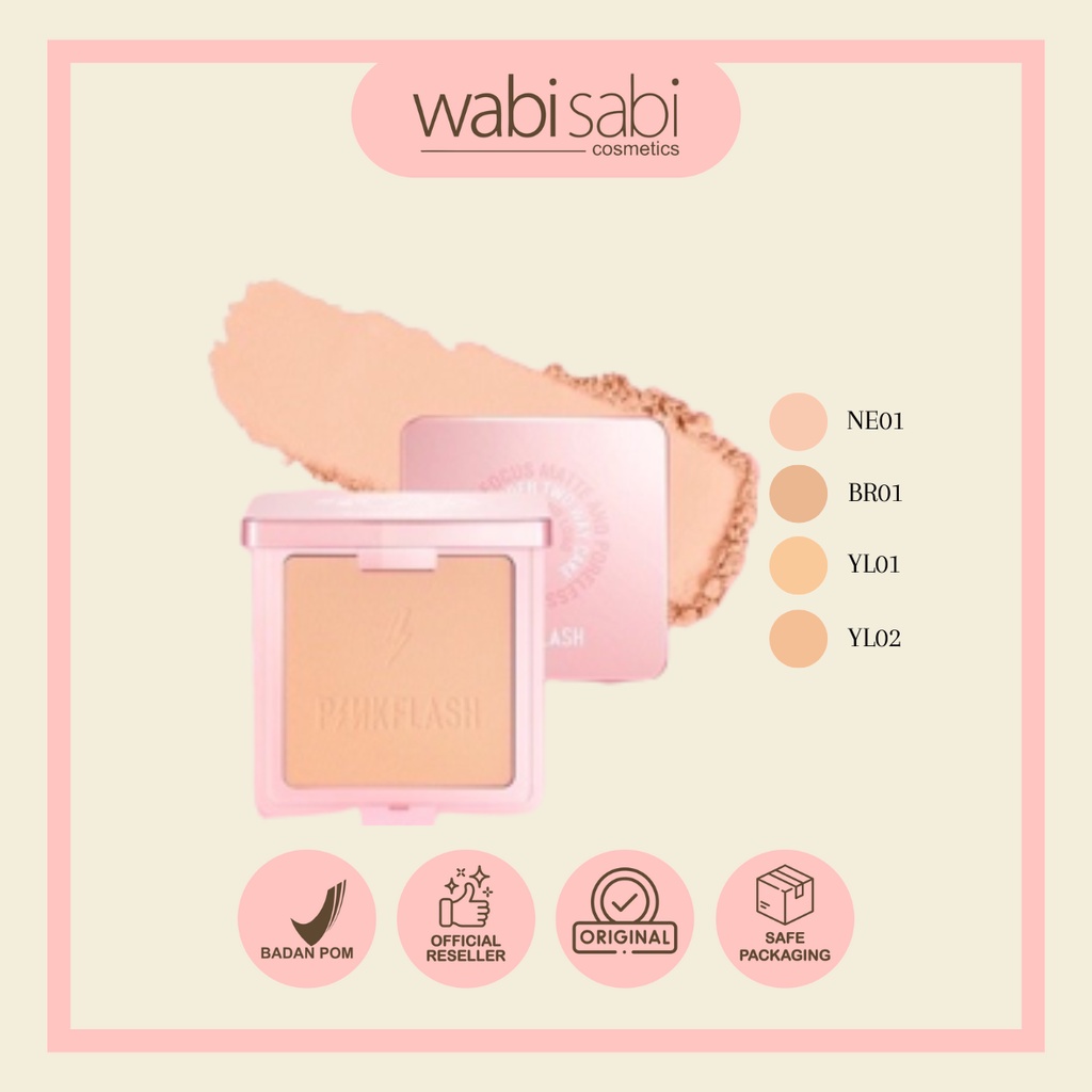 Jual PINKFLASH - Duo Effect Pressed Powder PF-F17 | Shopee Indonesia