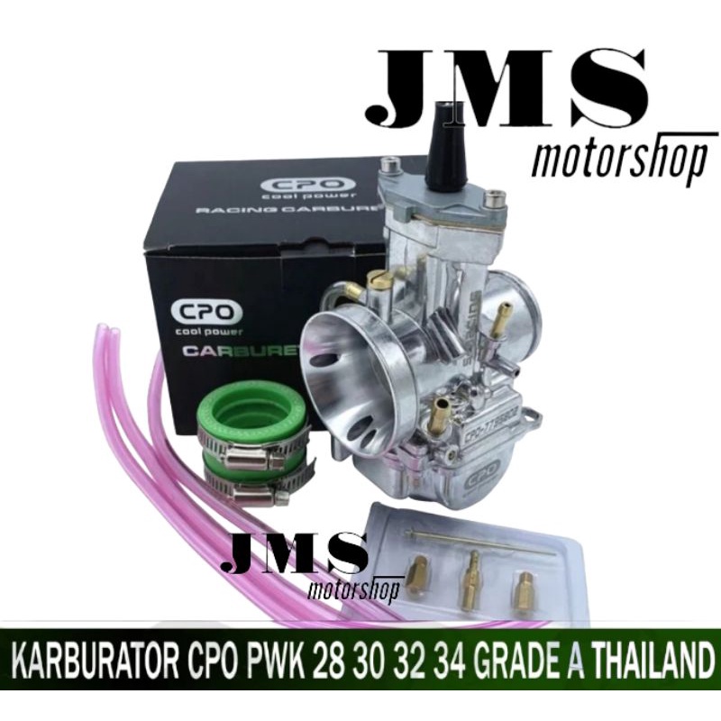 Jual (BISA COD) KARBURATOR CPO ORIGINAL PWK 24 26 28 30 32 34 CPO HITAM CARBURETOR KARBU ...