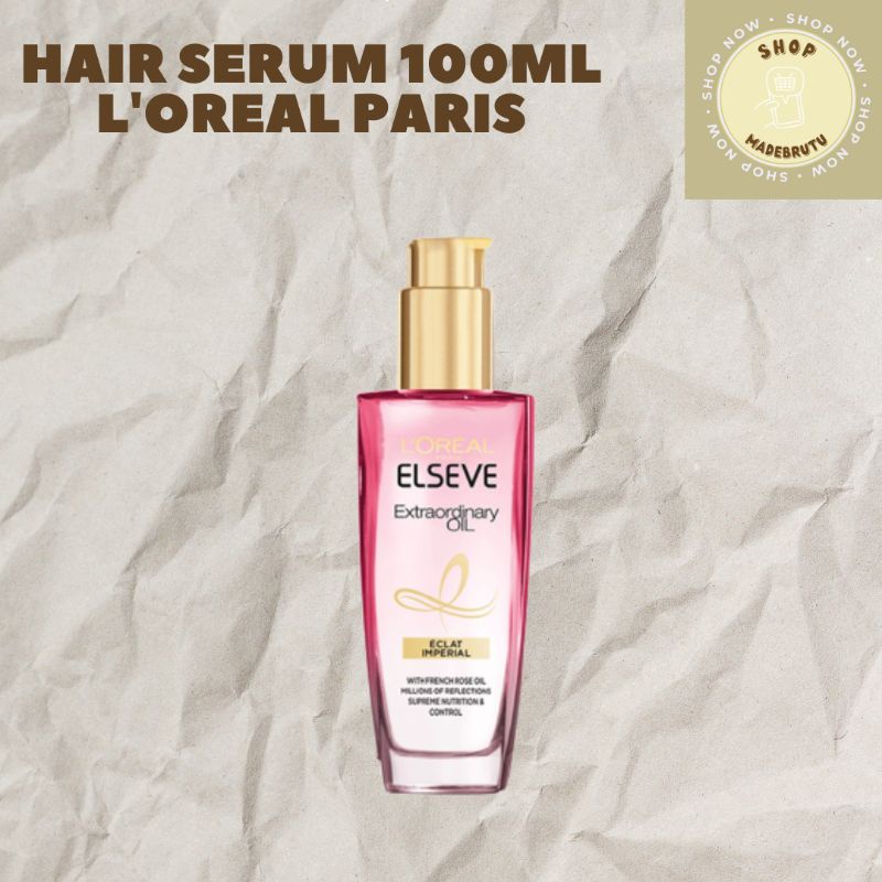 Jual loreal elseve Extraordinary oil pink serum rambut 100ML | Shopee ...