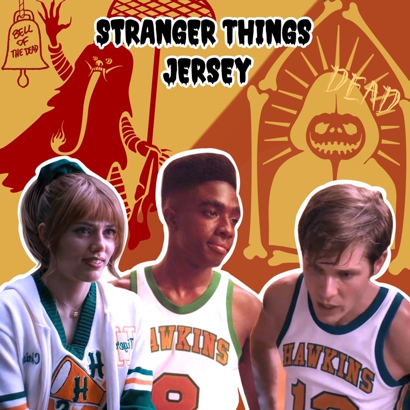 Jual Jersey Stranger Things Season 4 Lucas & Chrissy chearleadet Ready ...