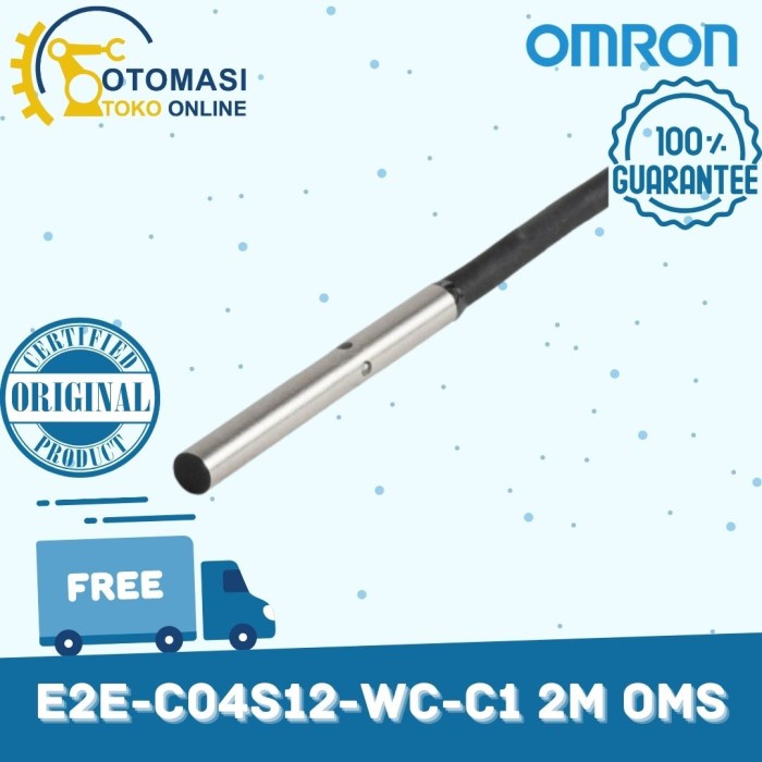 Jual OMRON PROXIMITY SENSOR E2E-C04S12-WC-C1 2M OMS | Shopee Indonesia