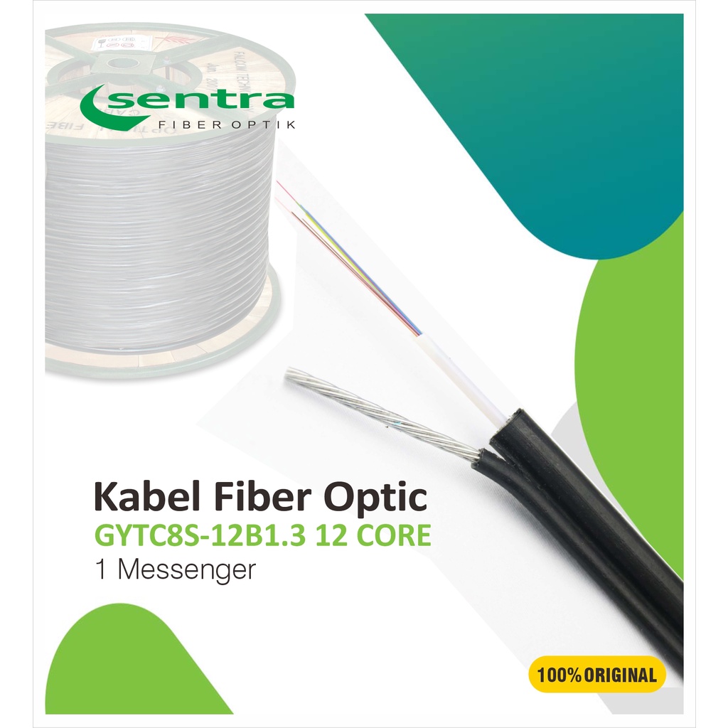 Jual Kabel Fiber Optik FO 12 Core FIG 8 FALCOM | Shopee Indonesia