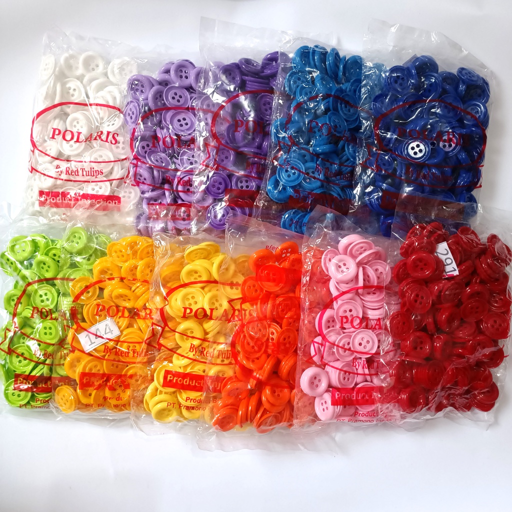 Jual Kancing Polaris 2,5 CM / Kancing Polaris Plastik untuk Baju ...