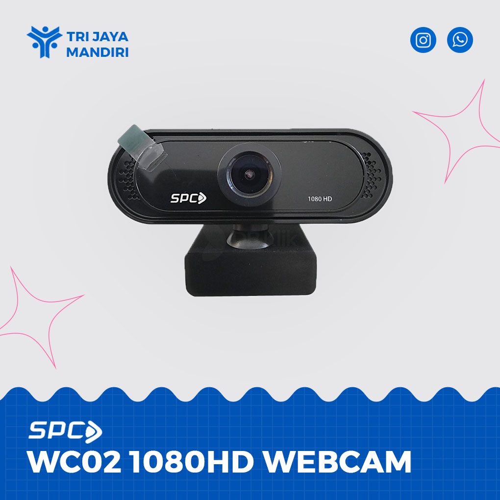 Jual Webcam SPC WC02 1080HD 2MP Full HD | Shopee Indonesia