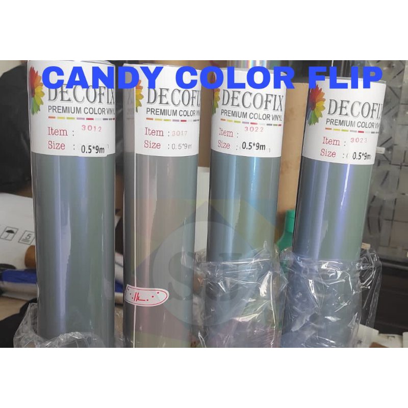 Jual Sticker Stiker Skotlet Magic Candy Lebar 50cm Panjang 1 Meter Merk ...