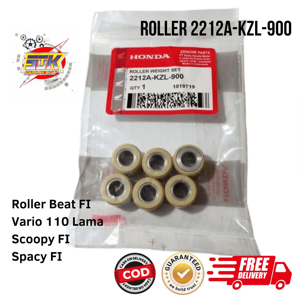 Jual Roller 11Gram Beat F1 Cbs Scoopy F1 Spacy Fi Roller Vario 110 Lama ...