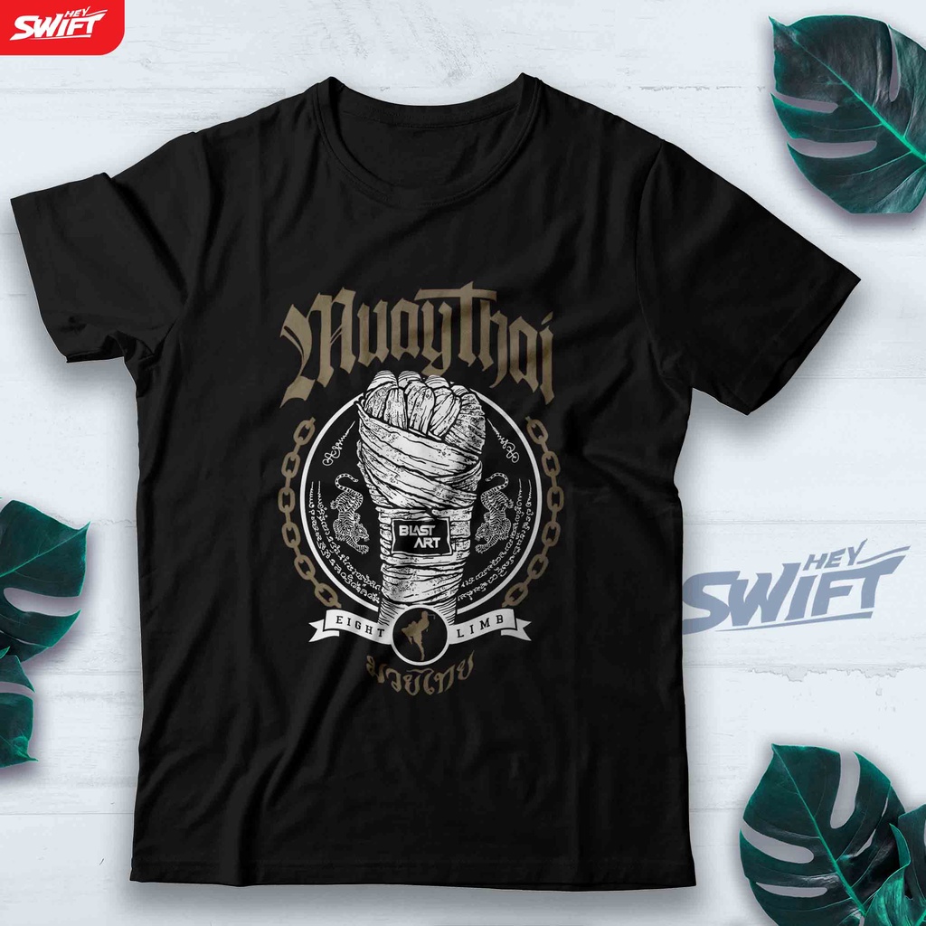 Jual KAOS Muay Thai Fist MMA Thailand TSHIRT BAJU DISTRO | Shopee Indonesia
