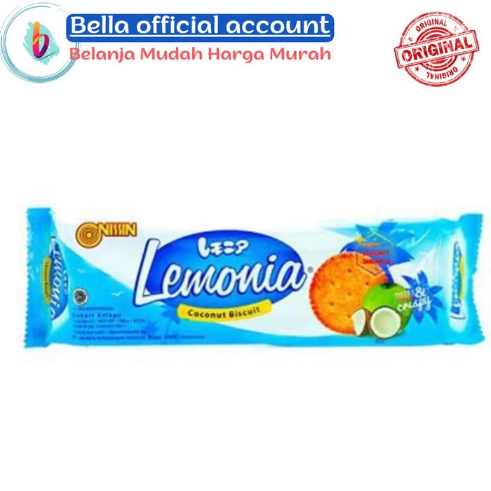 Jual Nissin Lemonia Coconut Biscuit 130 gr | Shopee Indonesia