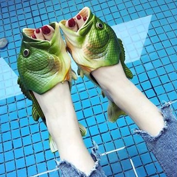 Jual SANDAL UNIK IMPORT MODEL IKAN, SANDAL COUPLE | Shopee Indonesia