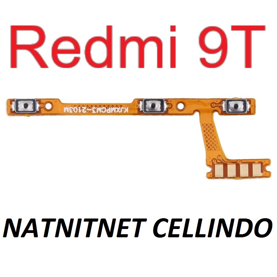 Jual FLEXIBLE ON OFF PLUS VOLUME XIAOMI REDMI 9T / POCOPHONE M3 / POCO M3 ORIGINAL OEM | Shopee ...