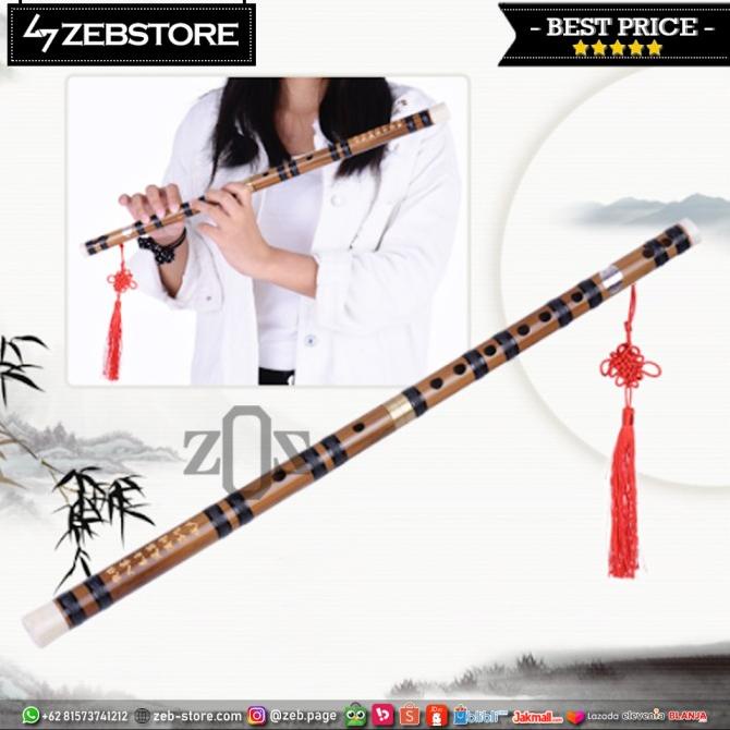 Jual Seruling Suling Flute Bamboo Bambu Dizi Tradisional China Set ...