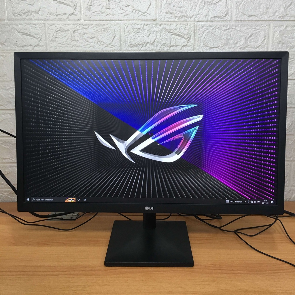 Jual Monitor LED LG 24 Inch Full HD IPS HDMI | Shopee Indonesia