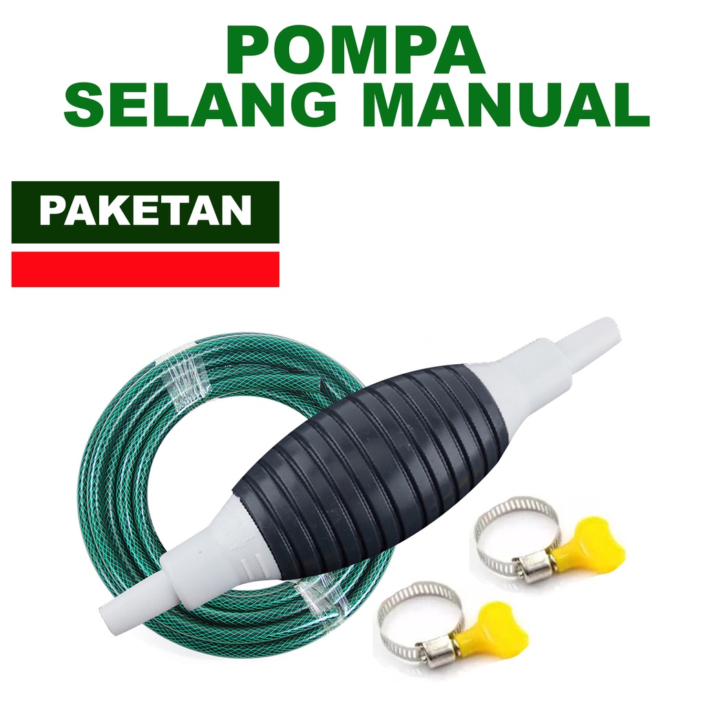 Jual SELANG GEMUK Pompa Bensin Manual Pompa Sedot Bensin Oli Minyak Air ...