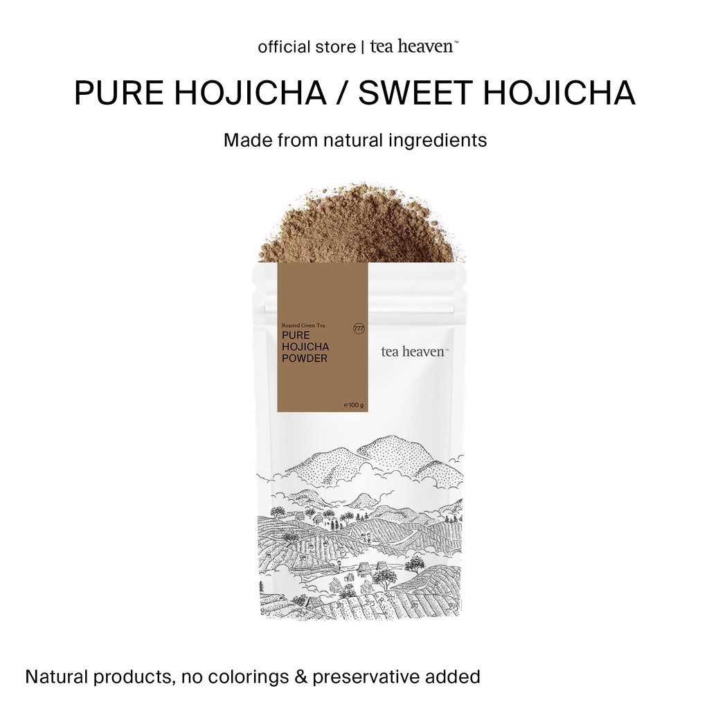 Jual Tea Heaven Hojicha Powder 100gr | Shopee Indonesia