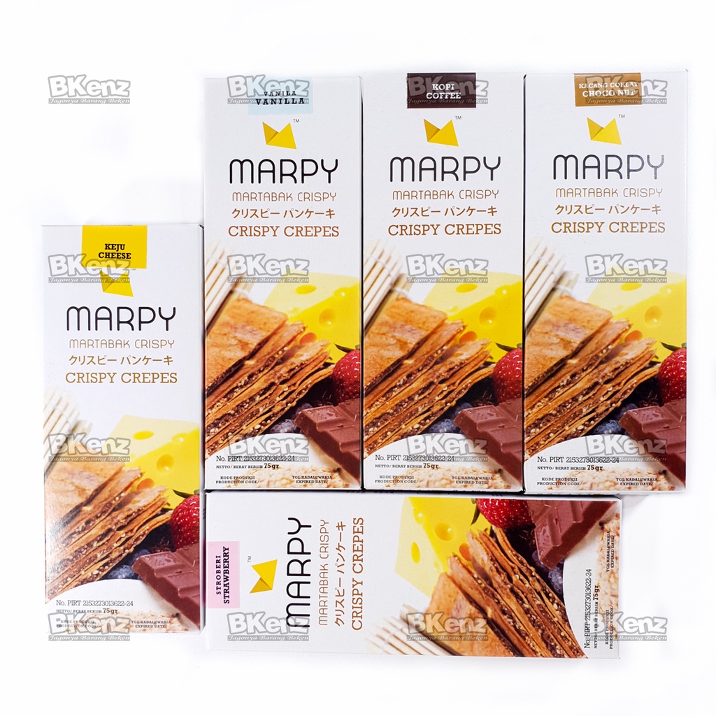Jual Marpy Martabak Crispy Crepes Coklat Kacang Keju Vanilla Kopi ...