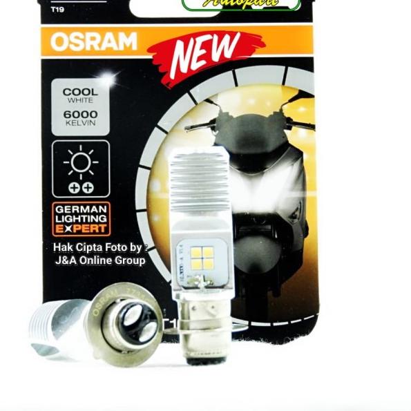 Jual Bohlam LED Motor OSRAM CW T-19 ORIGINAL - Putih | Shopee Indonesia