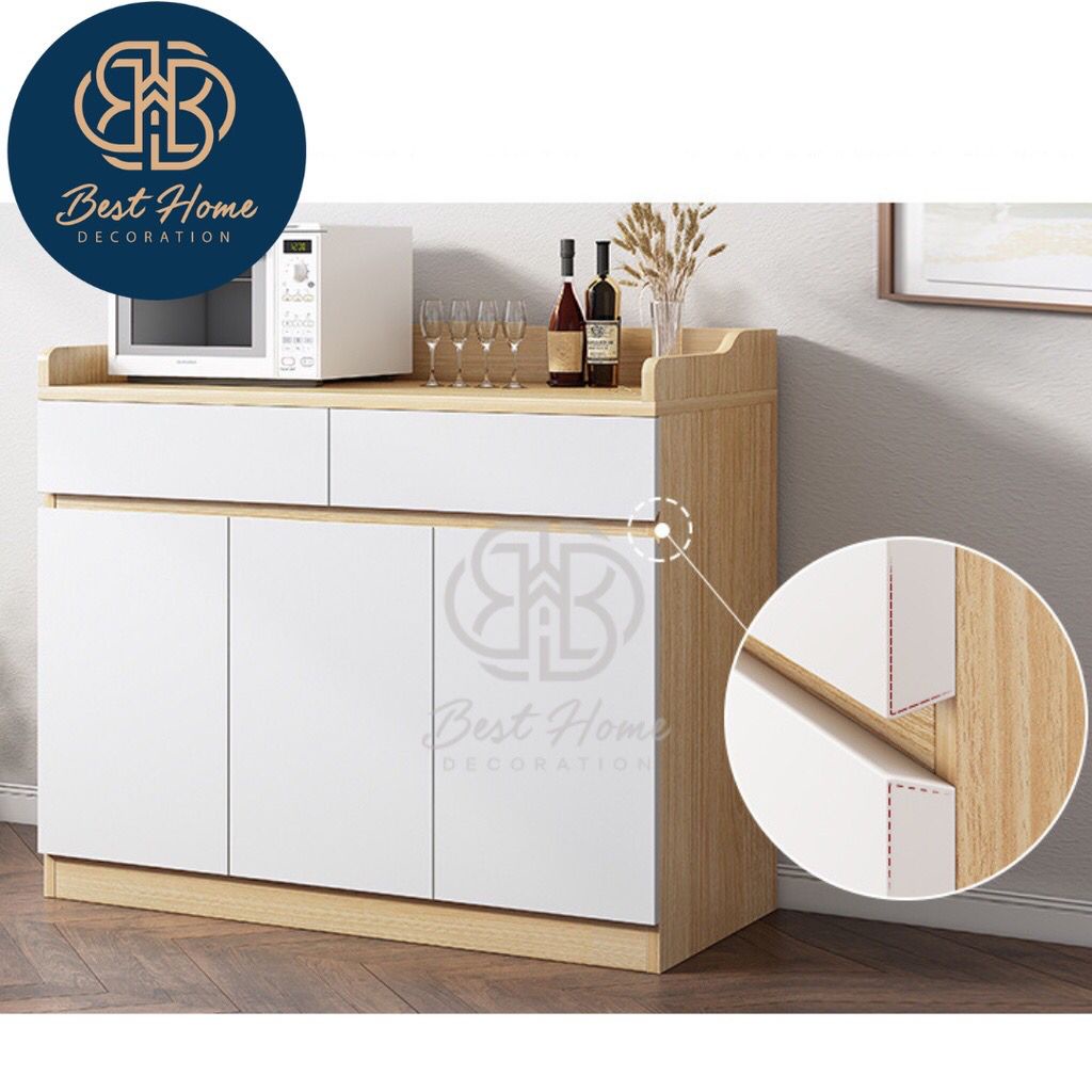 Jual LEMARI DAPUR MINIMALIS RD 120 / RAK DAPUR MINIMALIS 120x30X80 cm ...