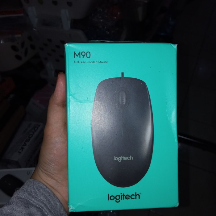 Jual Logitech Mouse Cable M90 Optical Usb Mouse Kabel M | Shopee Indonesia