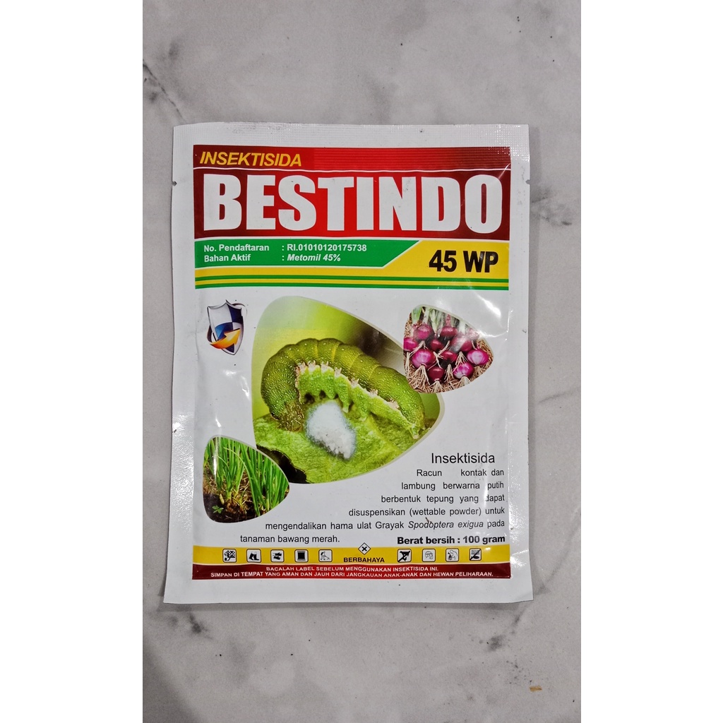 Jual Insektisida BESTINDO 45 WP Kemasan 100 Gram | Shopee Indonesia