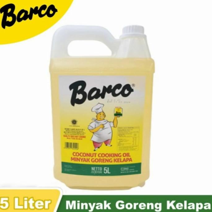 Jual BARCO Minyak Goreng Kelapa Murni Coconut Cooking Oil Jerigen 5 ...