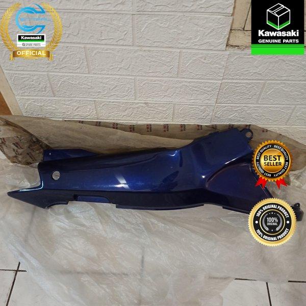 Jual (COD) KAWASAKI GENUINE PARTS Cover Body Set Kanan Kiri Warna Biru ...