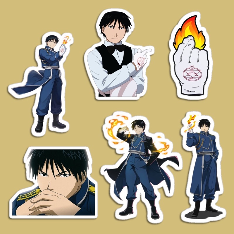 Jual Sticker Anime Fullmetal alchemist Brotherhood Elric brothers ...