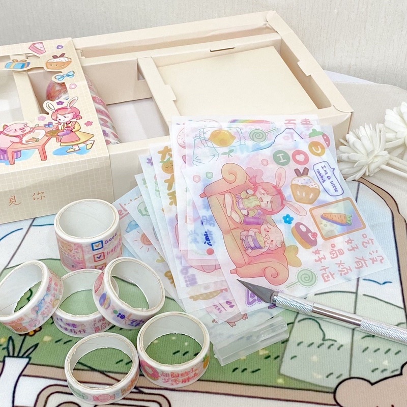 Jual Sticker Gambar Karakter / Stiker Roll Pisau Karakter | Shopee ...