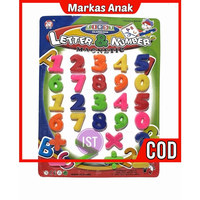 Jual Mainan Anak Anak Umur 3 4 5 6 7 Tahun Hadiah Letter and Number ...