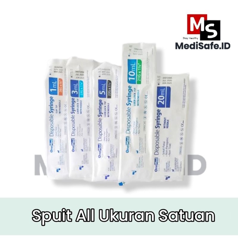 Jual Syringe Sekali Pakai Alat Suntik Medis Spuit Vaksin Suntikan M10 ...