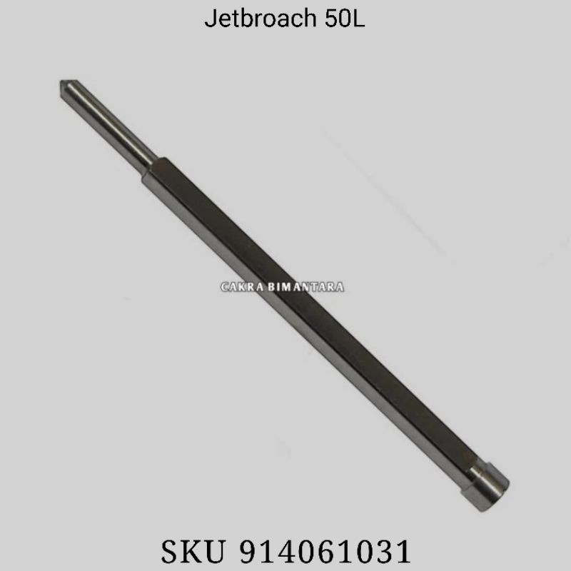 Jual Pilot Pin 6.34mm x 103mm Center point 6mm untuk bor Jetbroach 50L ...