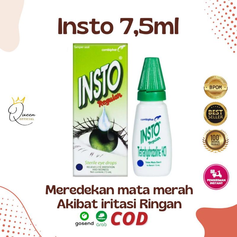 Jual Insto 7,5ml -Obat Tetes mata - meredakan mata merah akibat iritasi ...