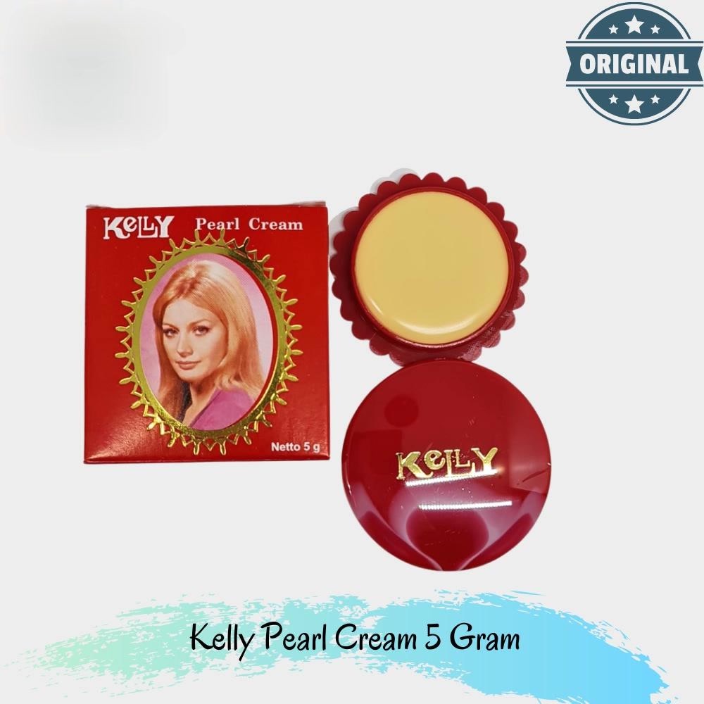 Jual Kelly Pearl Cream Kemasan 5gr dan 15gr | Shopee Indonesia