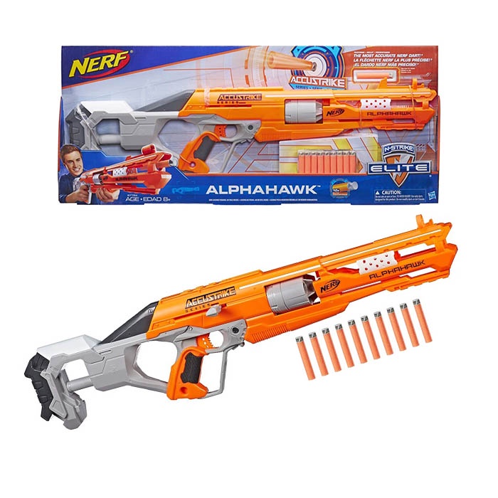 Jual Nerf N-Strike Elite AccuStrike Series AlphaHawk Shooter | Shopee ...
