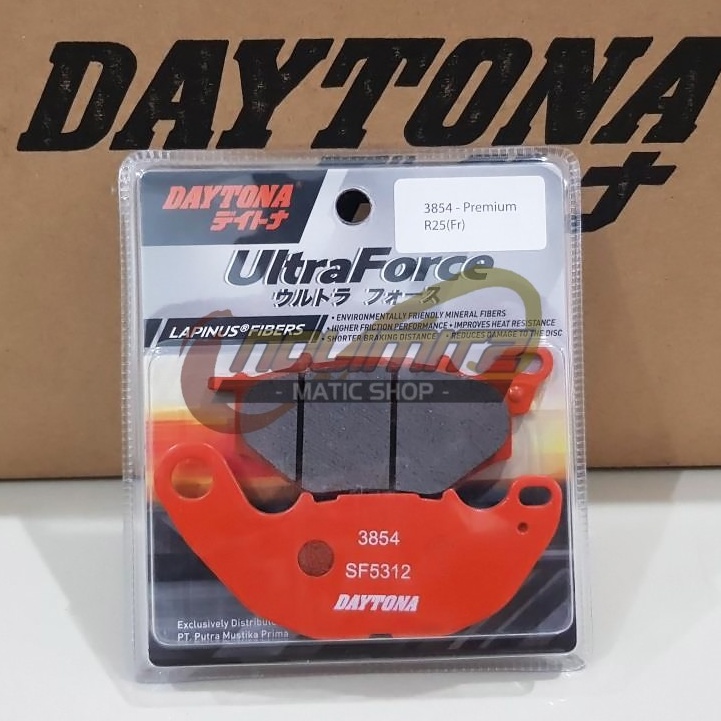 Jual Kampas Rem Daytona Lapinus Fibers Brake Pad Depan Yamaha XMAX 250 ...
