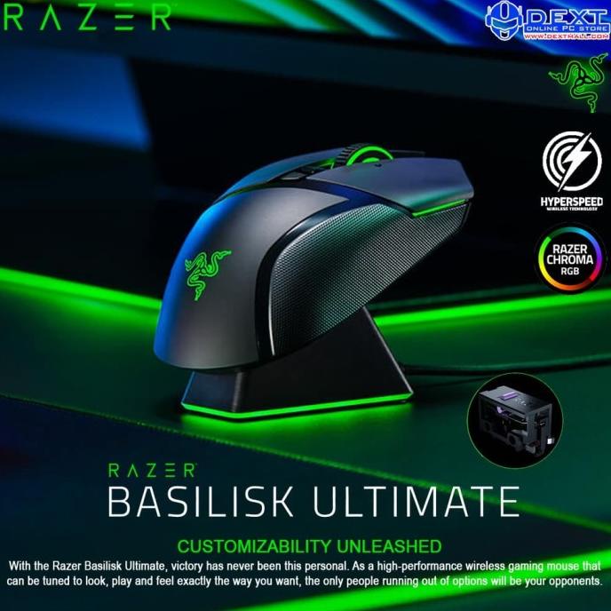 Jual Razer Basilisk Ultimate Wireless with Charging Dock Gaming Mouse ...