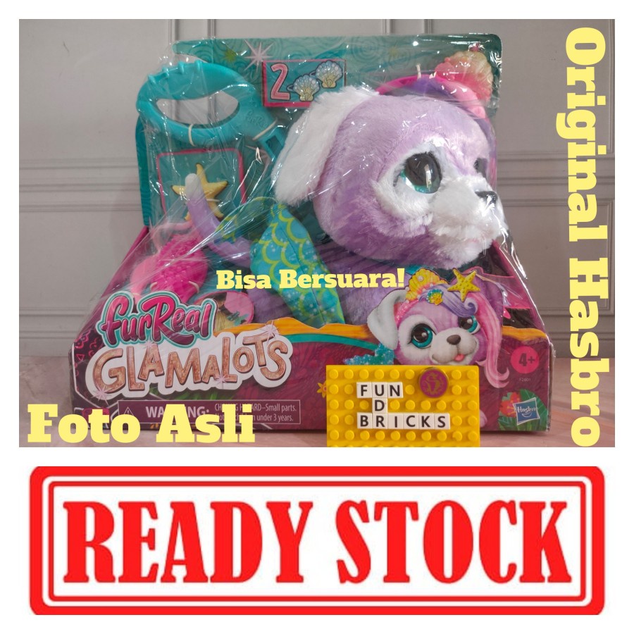 Jual Boneka Hewan Hasbro Furreal Glamalots Mermaid Interactive | Shopee Indonesia