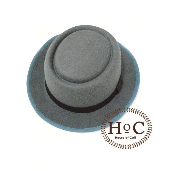 Jual TERLENGKAP HOUSEOFCUFF DARK GREY PORK PIE HAT TOPI TOMPI | Shopee ...