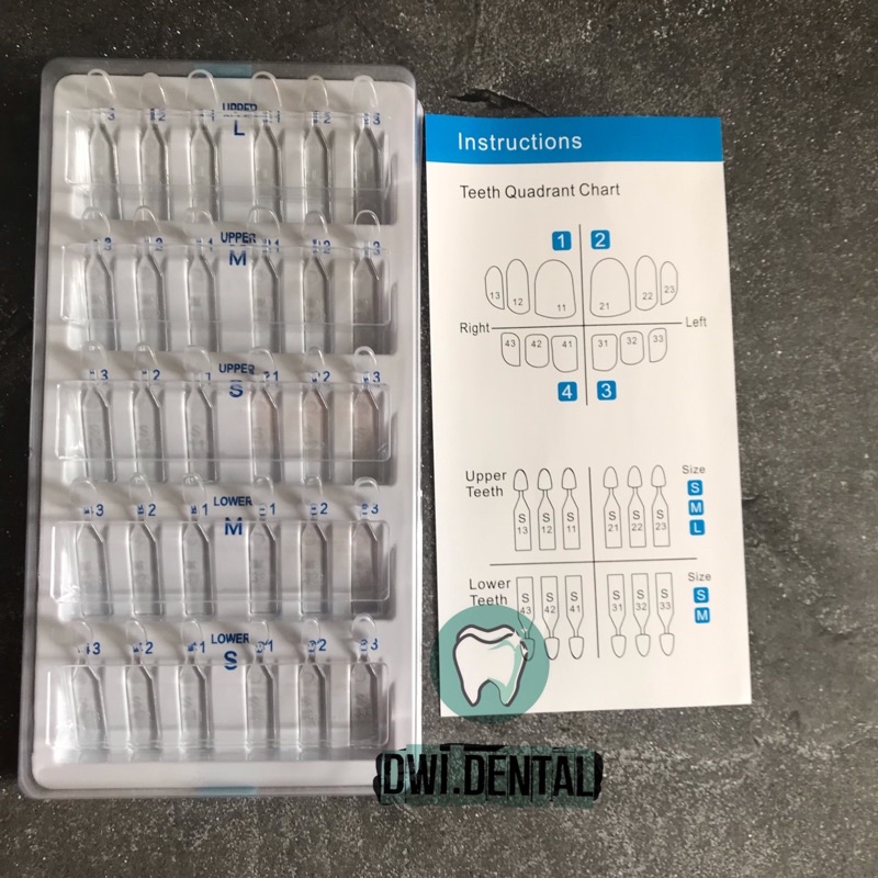 Jual i2 Cetakan Veneer Gigi Form / Crown Former | Shopee Indonesia