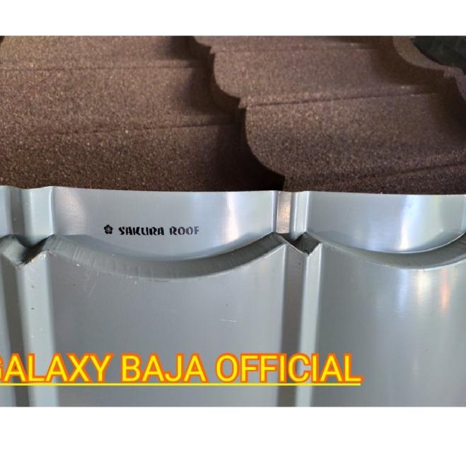 Jual Genteng metal pasir Sakura roof 2x4 /atap genteng metal pasir ...