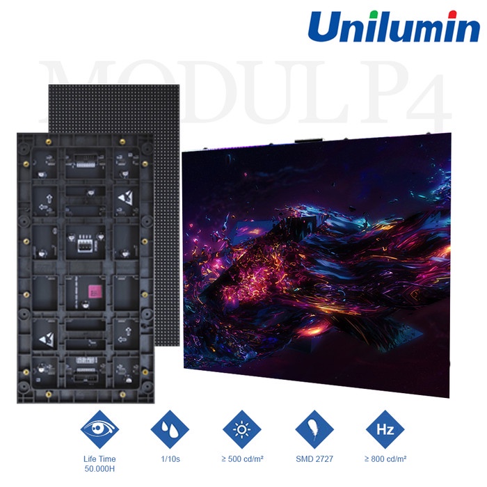 Jual Lampu Modul P4 Rgb Indoor Videotron Unilumin | Shopee Indonesia