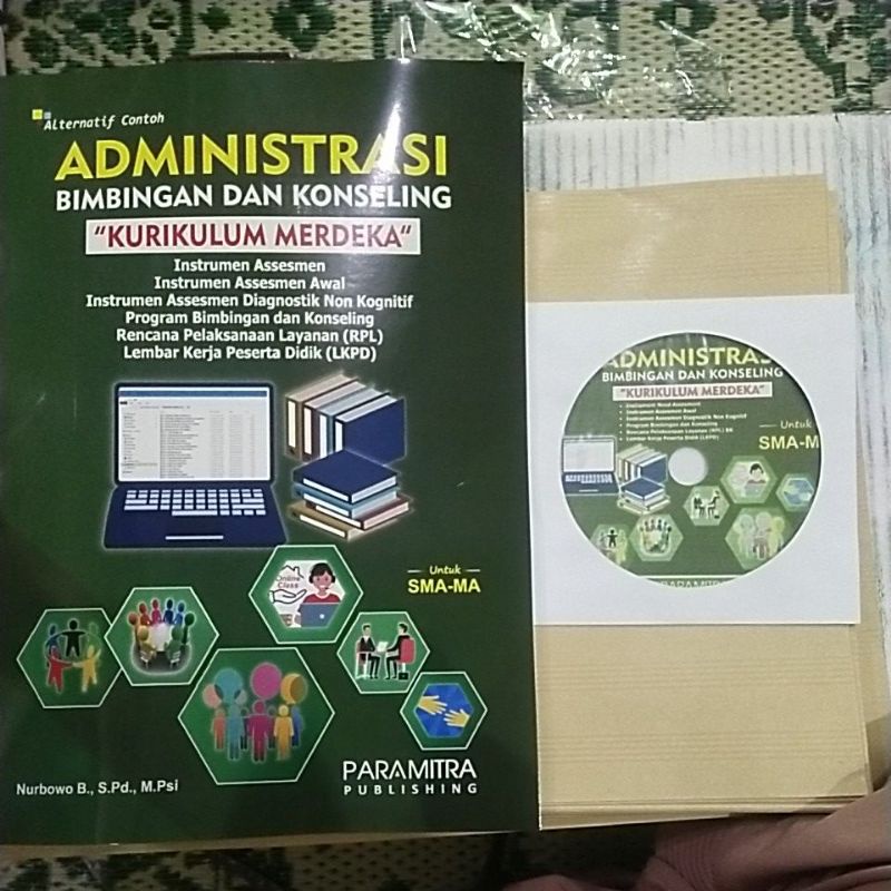 Jual Administrasi Bimbingan Konseling kurikulum merdeka SMA dilengkapi dengan cd | Shopee Indonesia