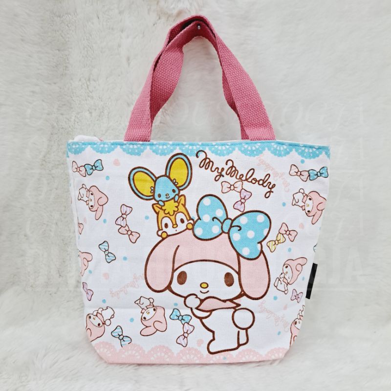 Jual Tas Bekal My Melody 1 Rest Tas Tenteng My Melody Sling Bag My ...