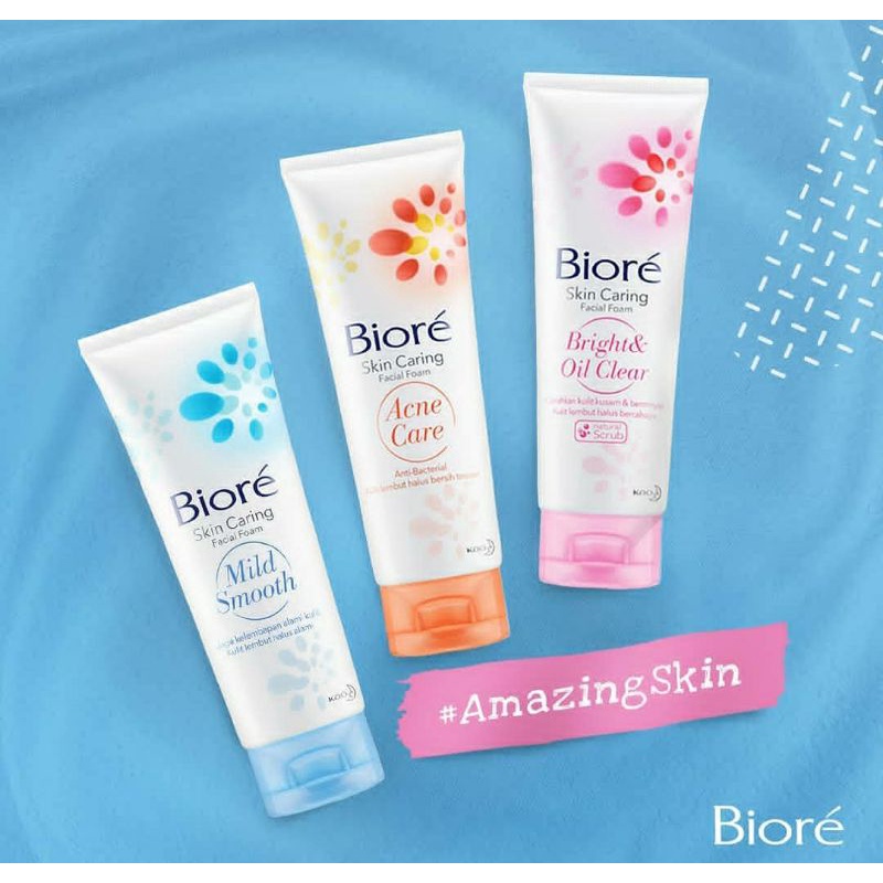 Jual BIORE Facial Foam All Varian 100ml | Shopee Indonesia