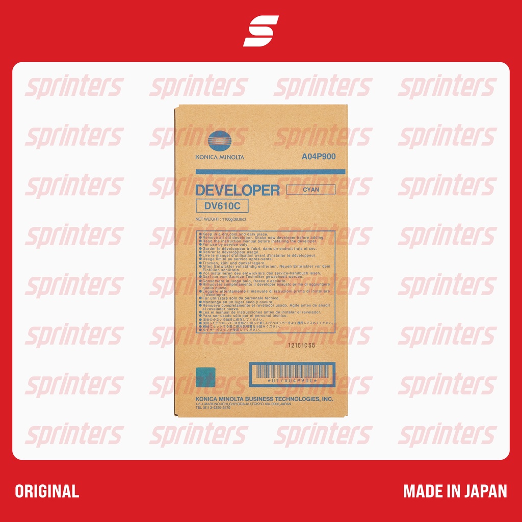 Jual Developer Starter Original Konica Minolta KM AccurioPrint APC AP ...