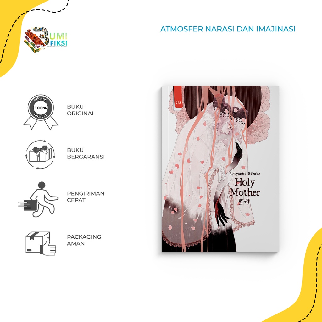 Jual Buku Novel Holy Mother - Penerbit Haru - Akiyoshi Rikako - Bumi Fiksi | Shopee Indonesia