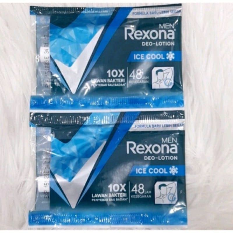 Jual REXONA MEN ICE COOL DEODORANT LOTION SACHET 11gr | Shopee Indonesia