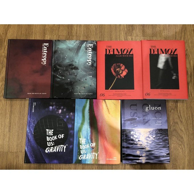 Jual DAy6 AlBum the book of us series gravity entropy demon gluon ...