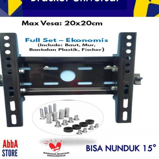 Jual Bracket Braket Smart TV 32 40 42 43 Inch Sony Toshiba Aqua ...
