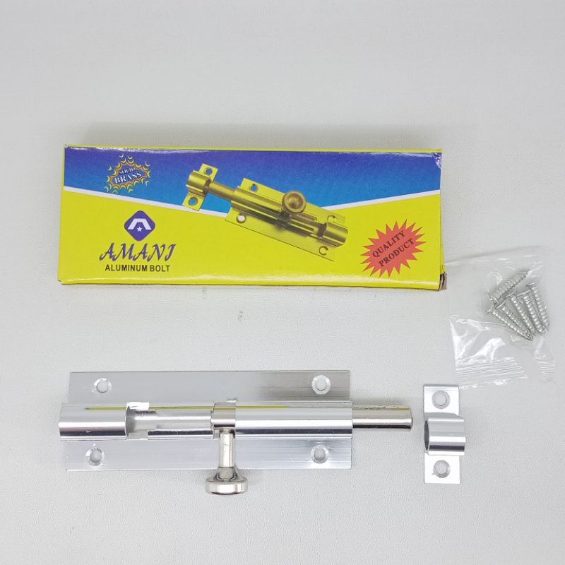 Jual Grendel Babet Slot Pintu 4" Inch | Shopee Indonesia