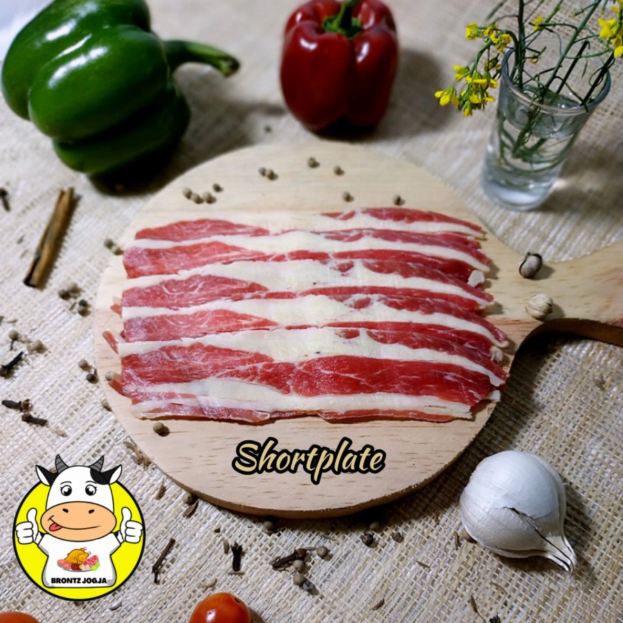 Jual SHORTPLATE SLICE 1KG - DAGING SAPI IMPORT - BRONTZ JOGJA | Shopee ...
